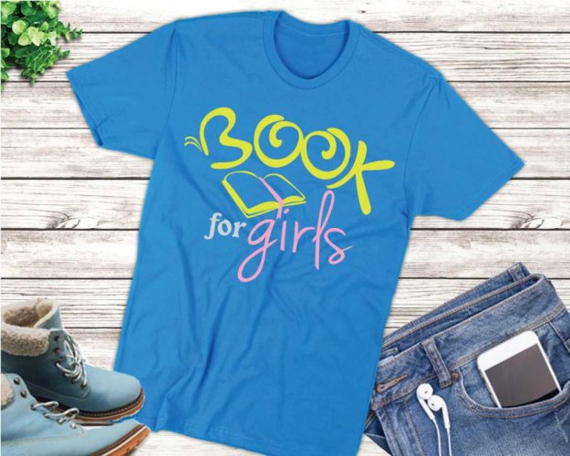 Book For Girls SVG, Books SVG, Back To School SVG, First Day Of School ...