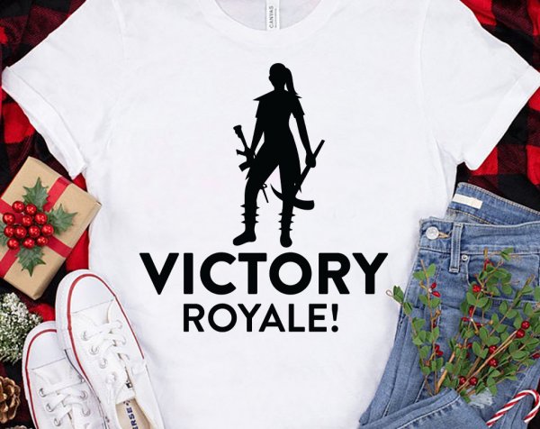 Victory Royale SVG, Game Battleground SVG, Cricut Files, Digital ...