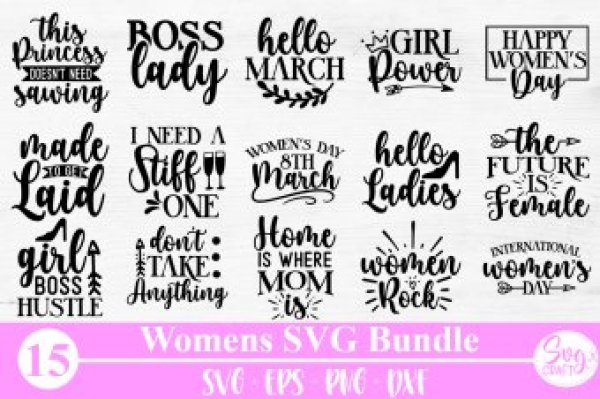 Women SVG Bundle - Graphic Feast